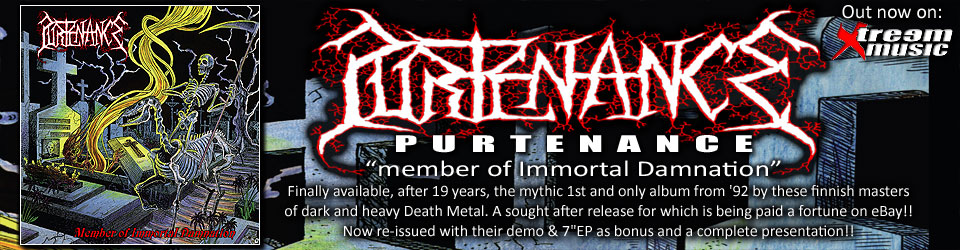 Back in Stock: PURTENANCE "Member of Immortal Damnation"